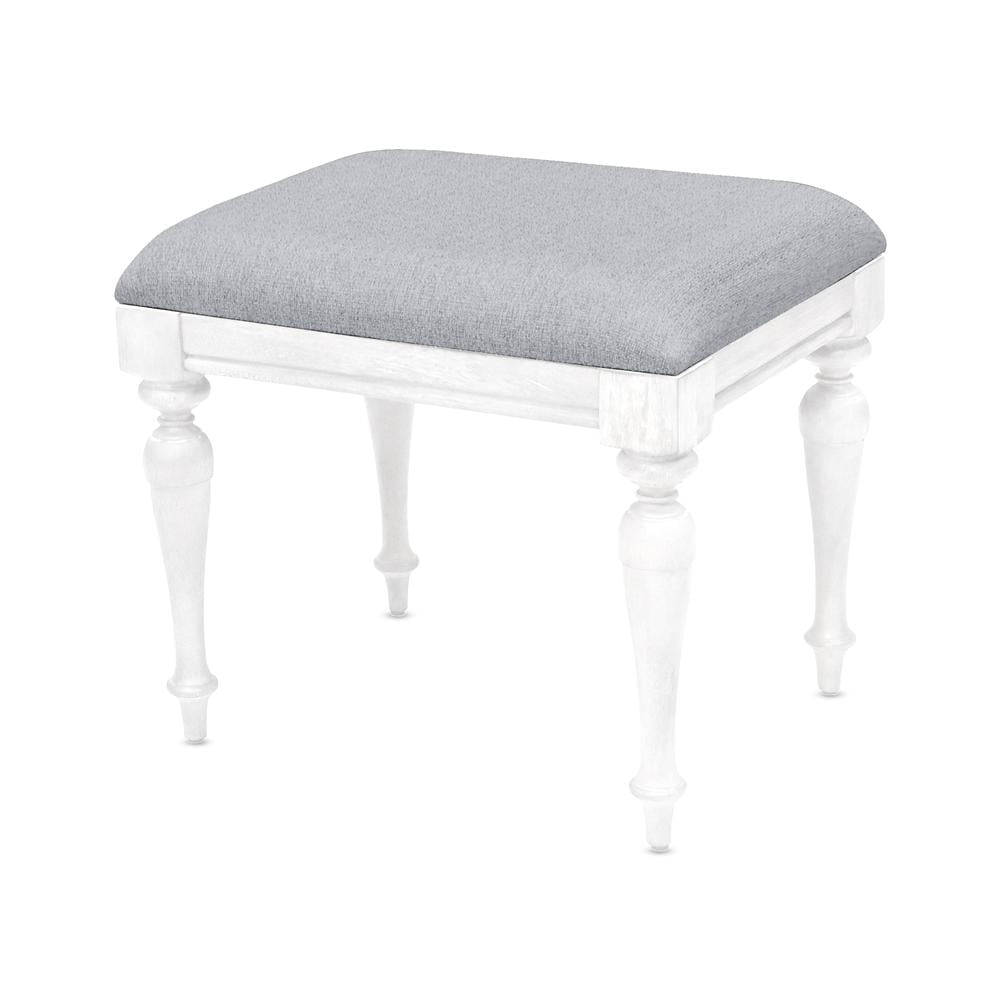 Highland Park Rustic Ivory Wood Vanity Bench - Walmart.com