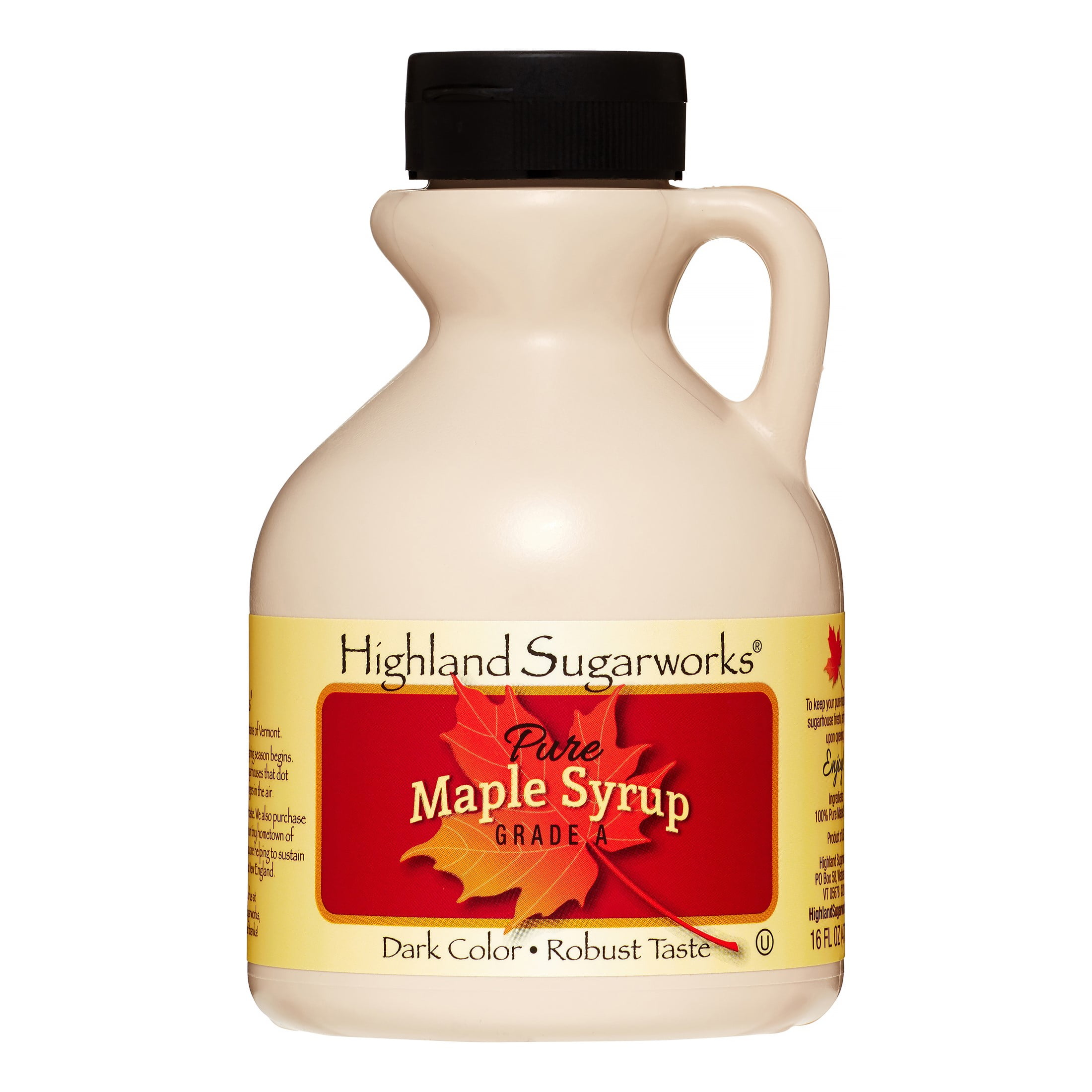 Highland Sugarworks Maple Syrup, Dark Amber, 16 Fl Oz - Walmart.com