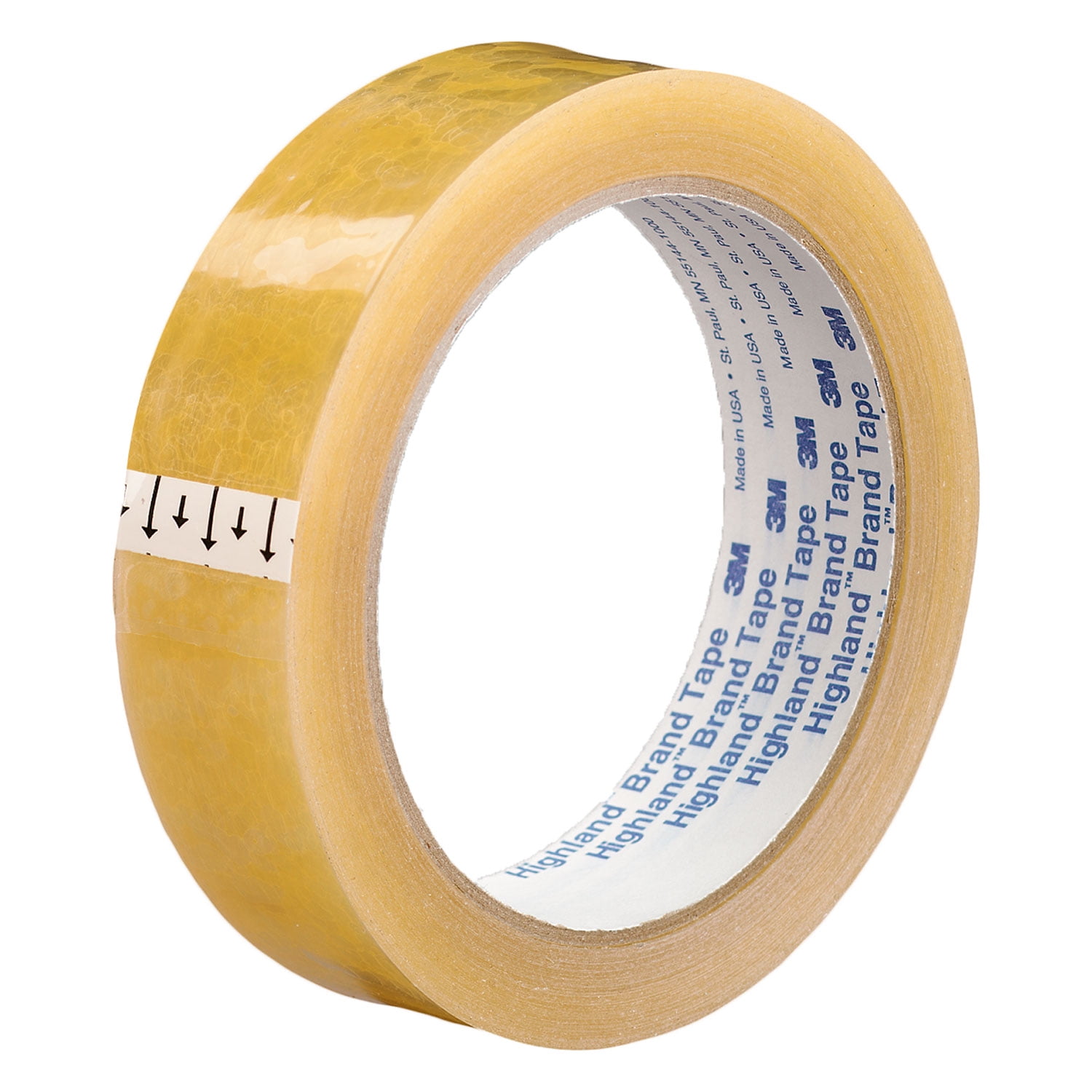 Highland Transparent Tape 1" x 2592" 3" Core Clear 591012592 - Walmart.com