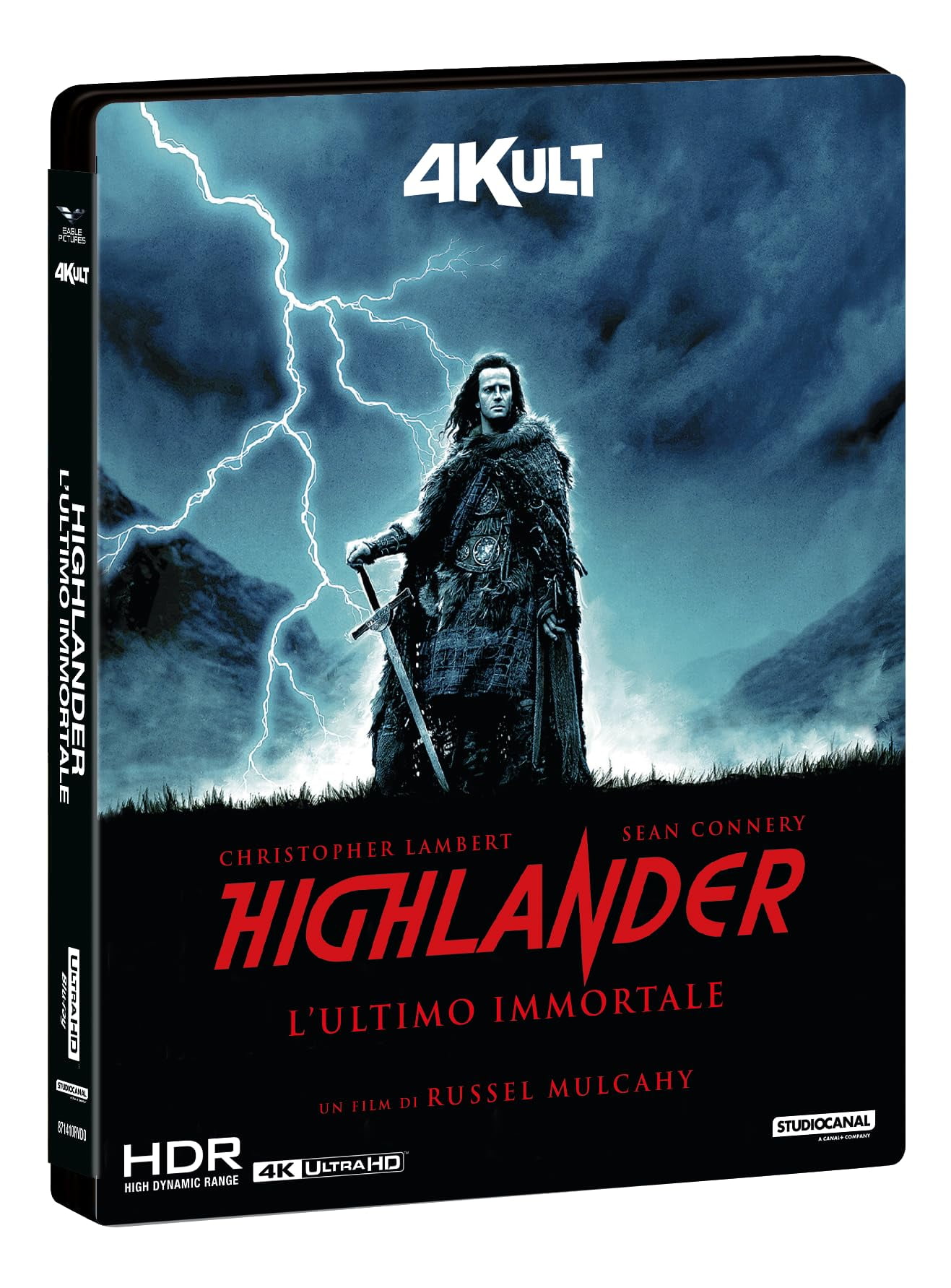 Highlander 4K - (Bd 4K + Bd Hd) (4K Ultra HD) Christopher Lambert Sean ...