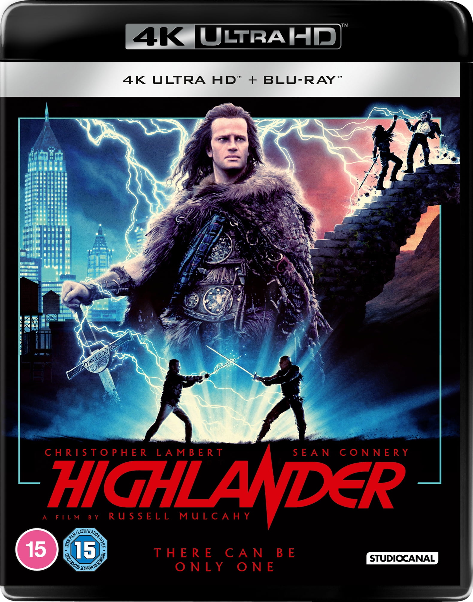 Highlander 4K UHD (4K Ultra HD) Christopher Malcolm James Cosmo Alan ...