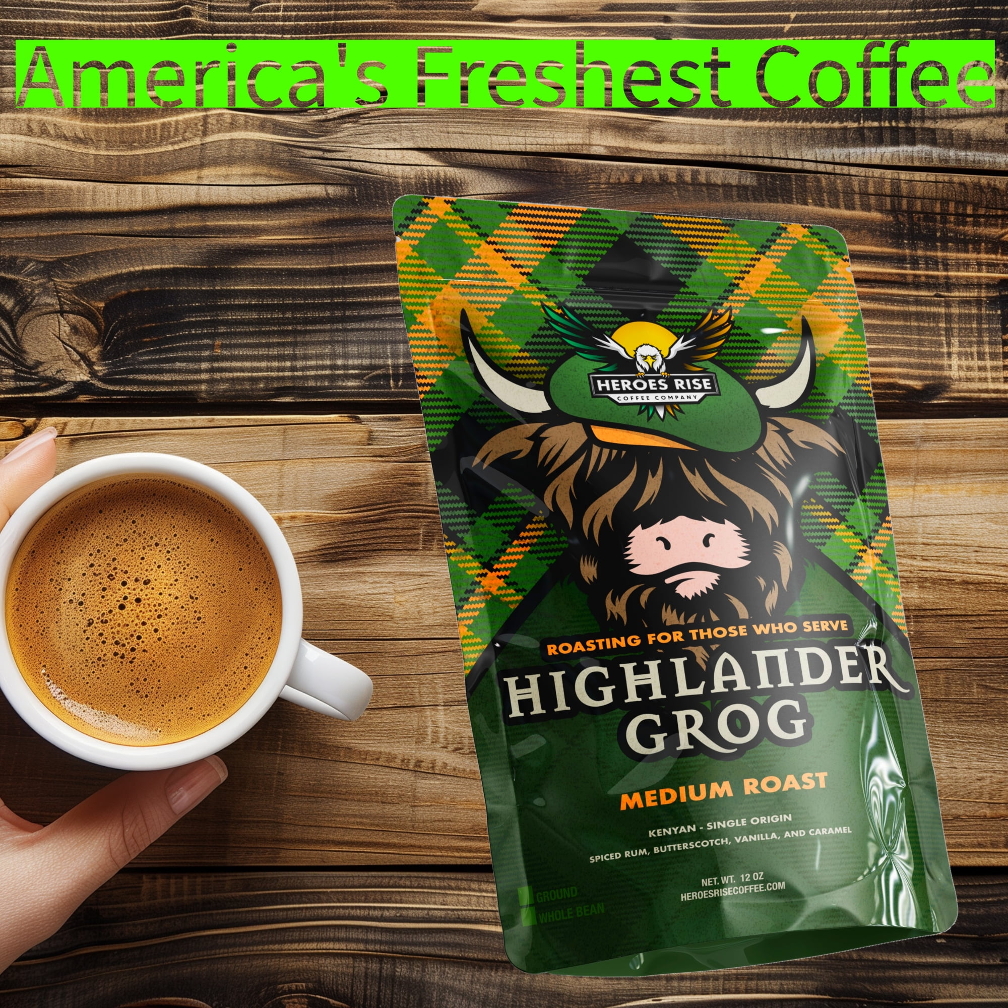 Highlander Grog Coffee - Walmart.com