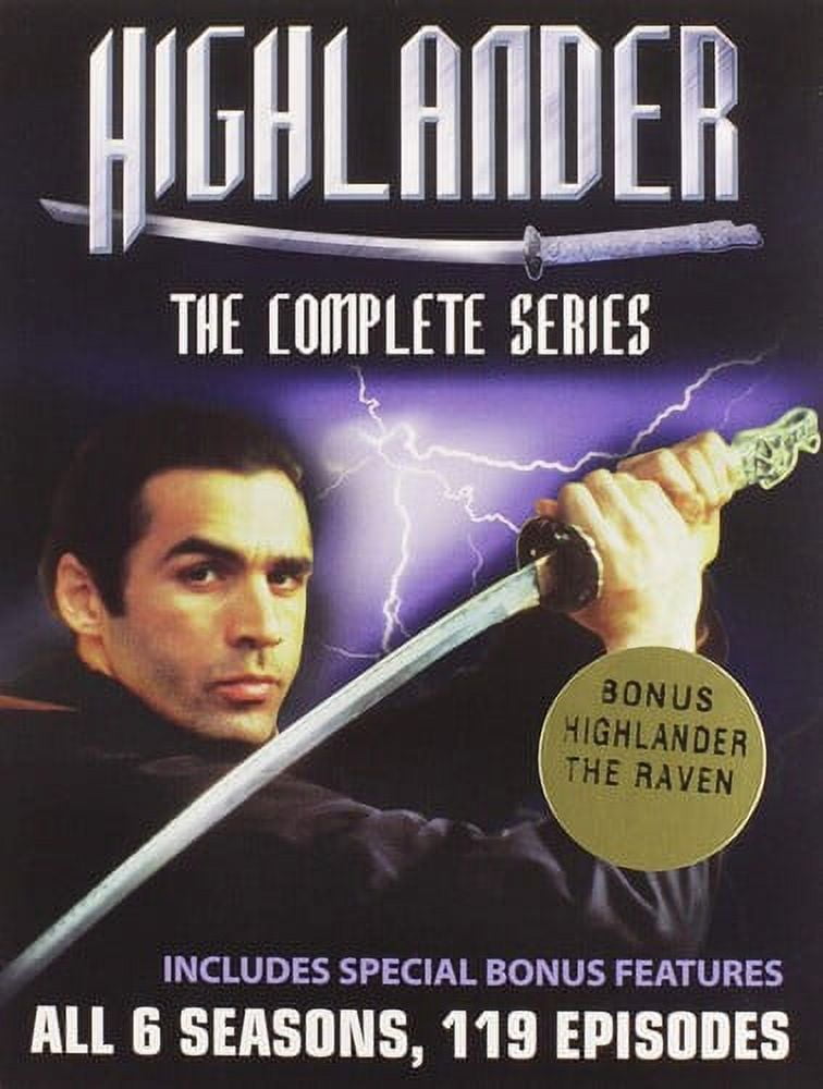 Highlander: The Action-Packed Complete Series starring Adrian Paul (DVD ...