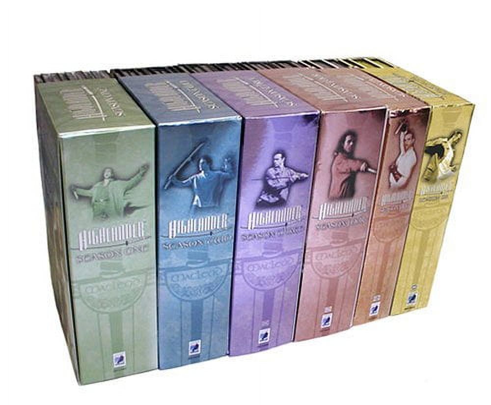 Highlander - The Complete Series (Seasons 1-6) 1992 DVD TV Set Box ...