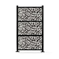 HighlanderHome Freestanding Modular Metal Privacy Screen, 4FtX 6Ft ...