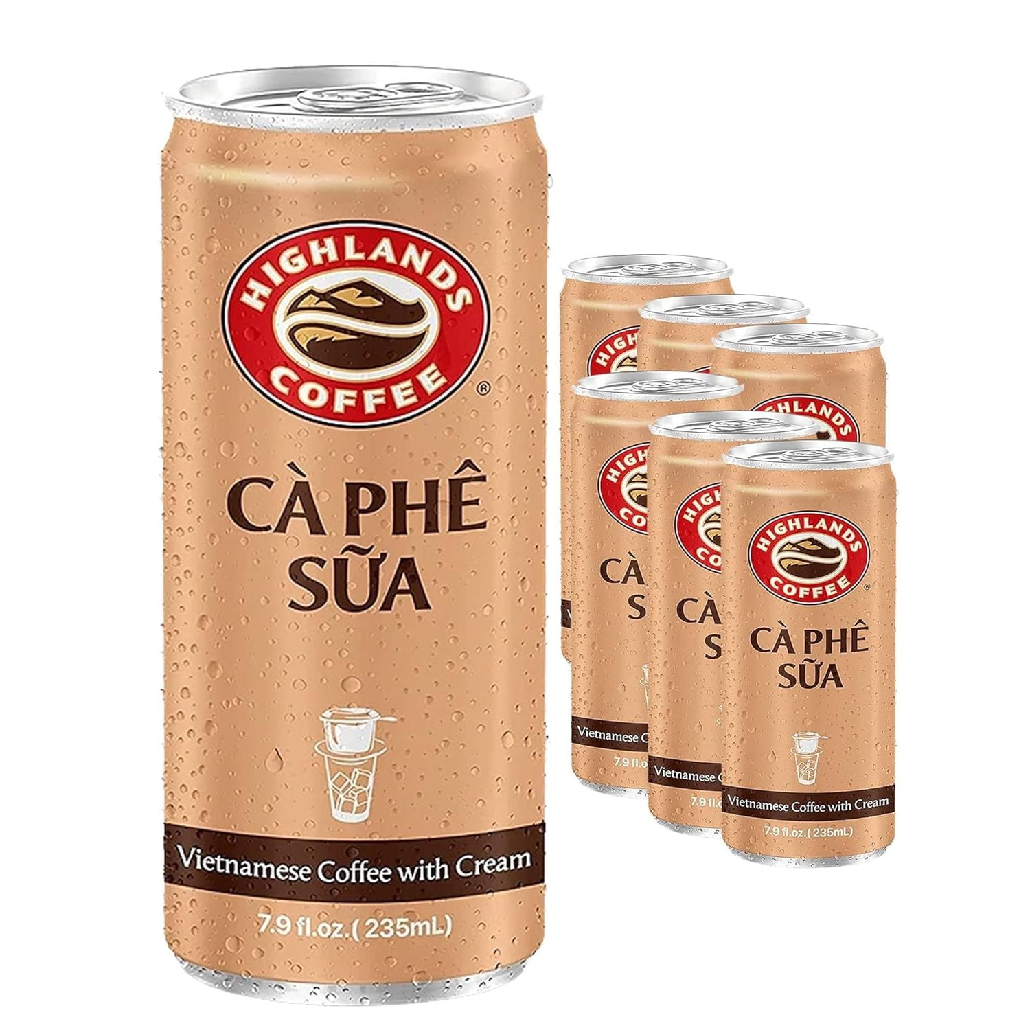 Highlands Coffee Vietnamese Ice Coffee with Condensed Milk (CA PHE SUA ...