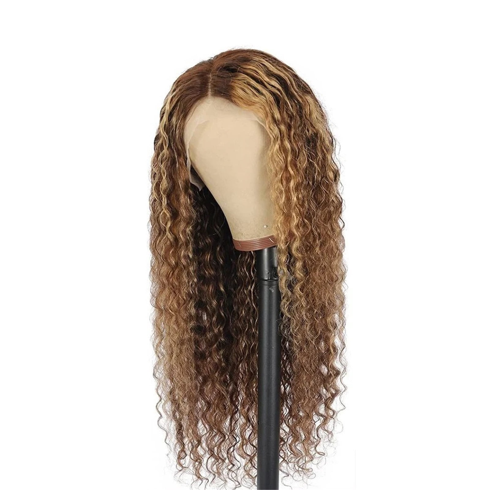 Highlight Culy Human Hair13x4 Hd Lace Frontal Wig Curly Ombre Deep ...
