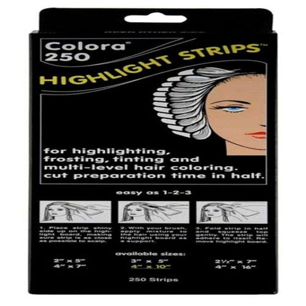 Highlight Strips 4 X 10 Inch By Colora 250, 250 Ea, 2 Pack - Walmart.com