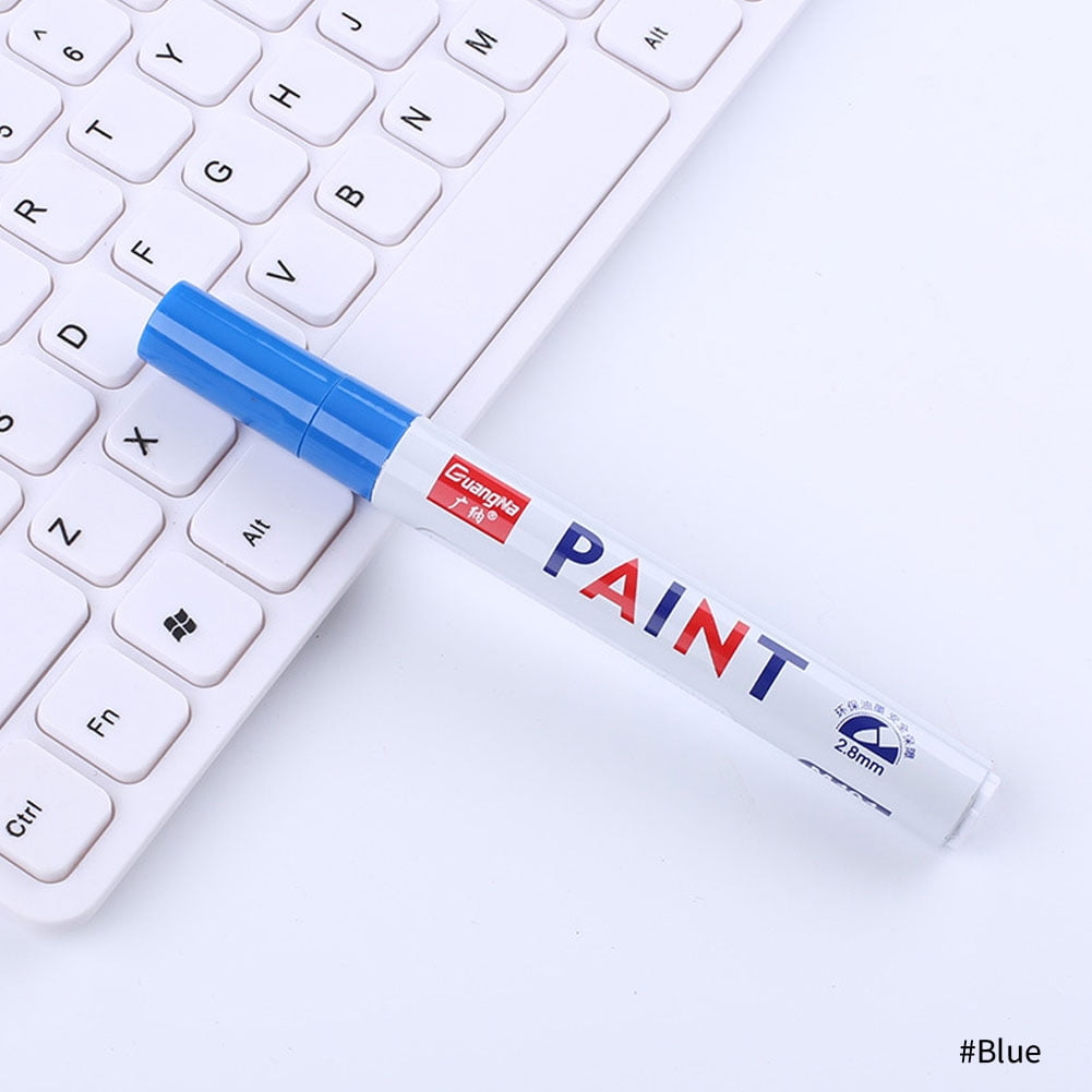 Highlighter Car Tyre Tire Tread CD Metal Permanent Paint Marker Graffti ...