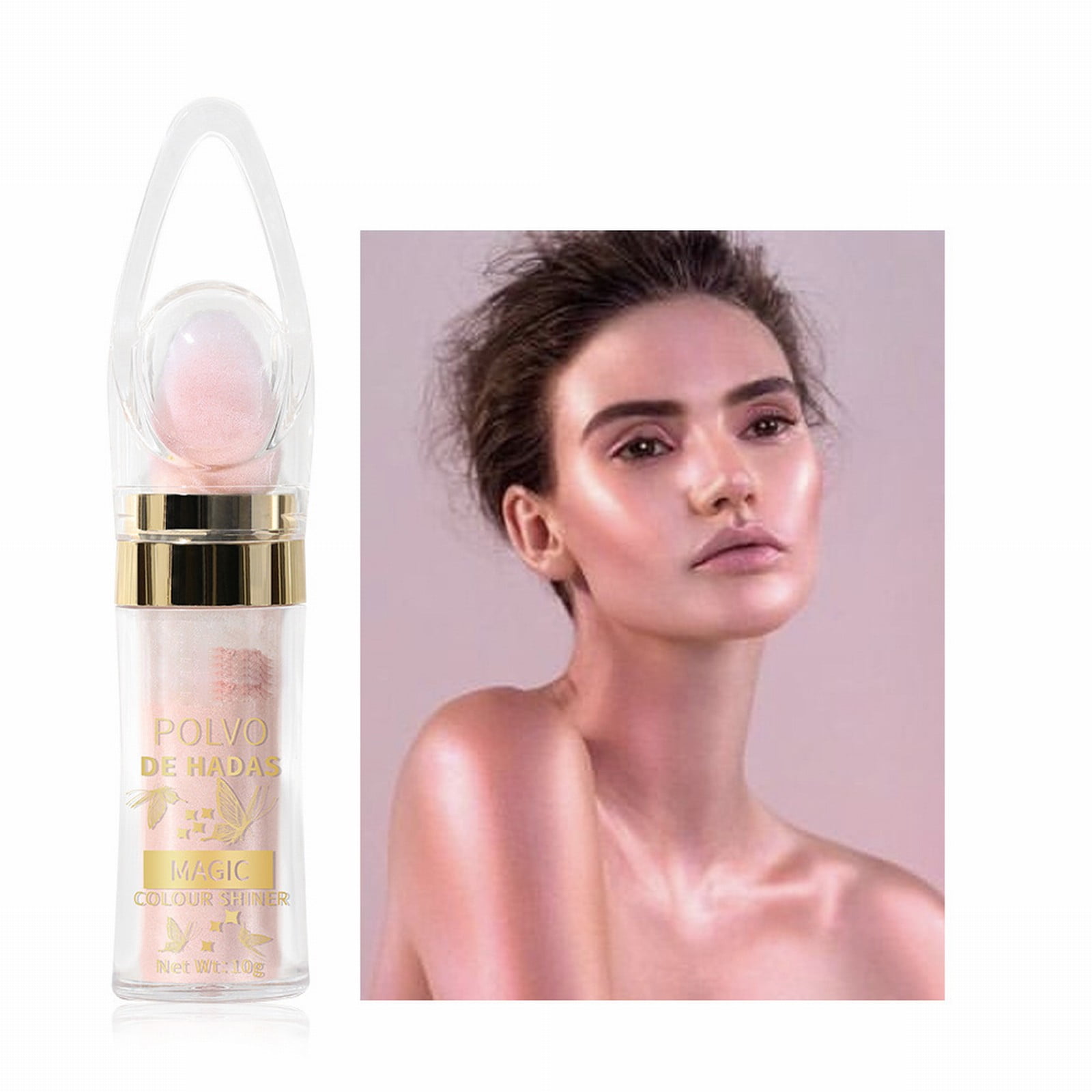 Highlighter Pat Powder Glitter Face and Body Glow Powder Strip ...