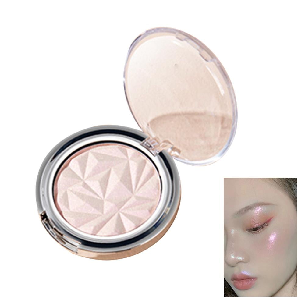Highlighter Powder Palette Makeup Long-lasting Glow Face Contour Shim ...