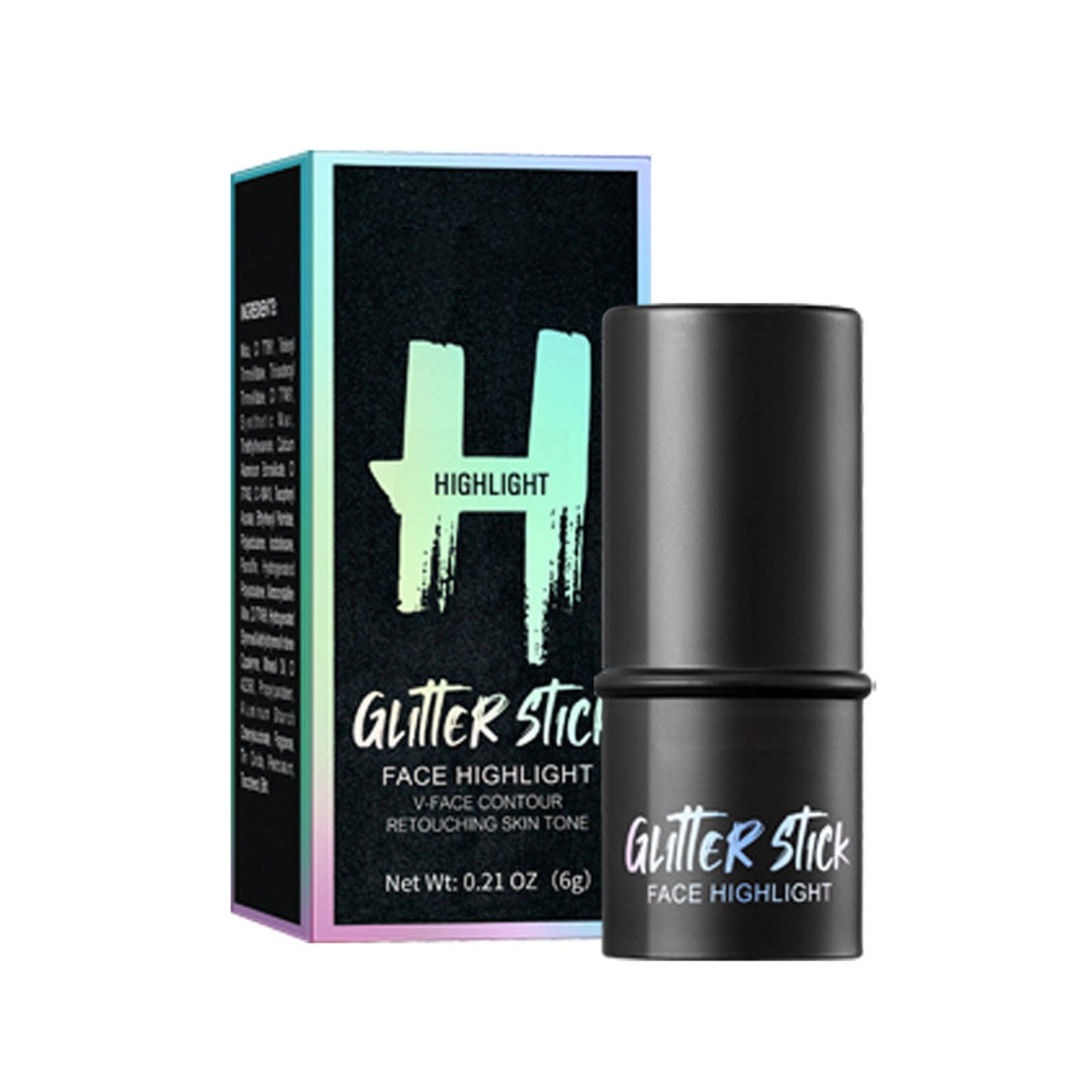 Highlighter Stick, Contouring Highlighter Stick for Face Shaping, 6g ...