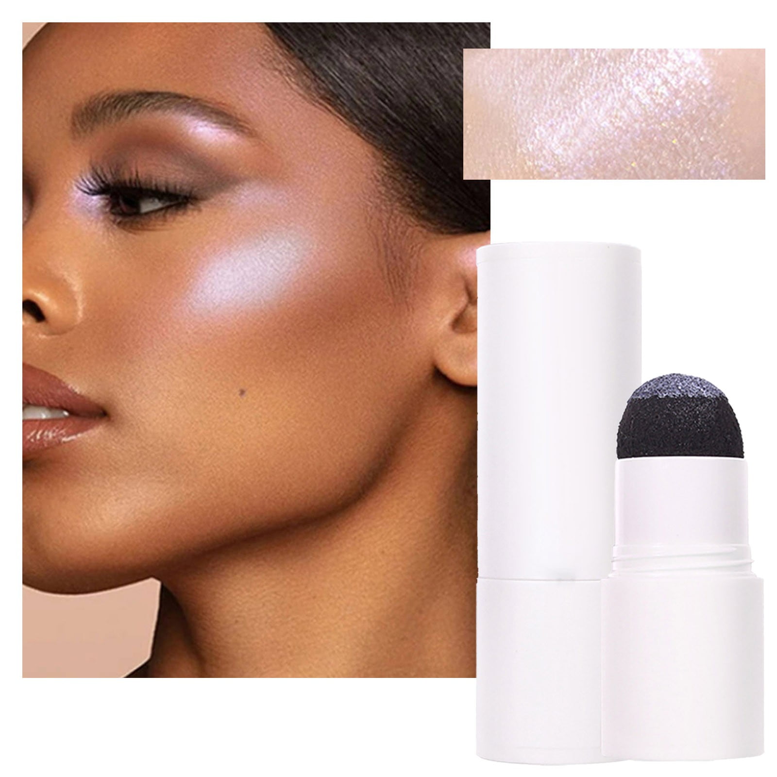 Highlighter Stick Pearlescent Bronzer Stick Beautify Brighten Whole ...