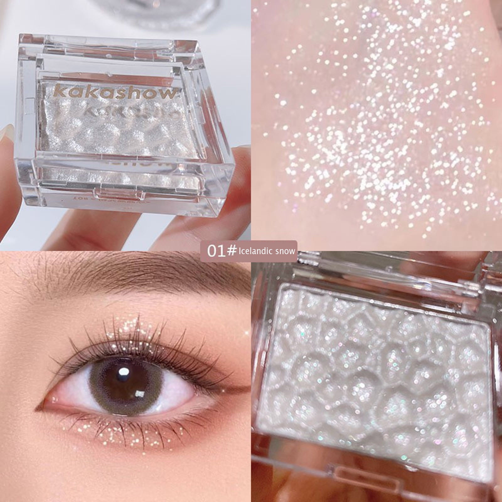 Highlighters Ice Diamond Highlighting Powder Makeup Pearl Brighten ...