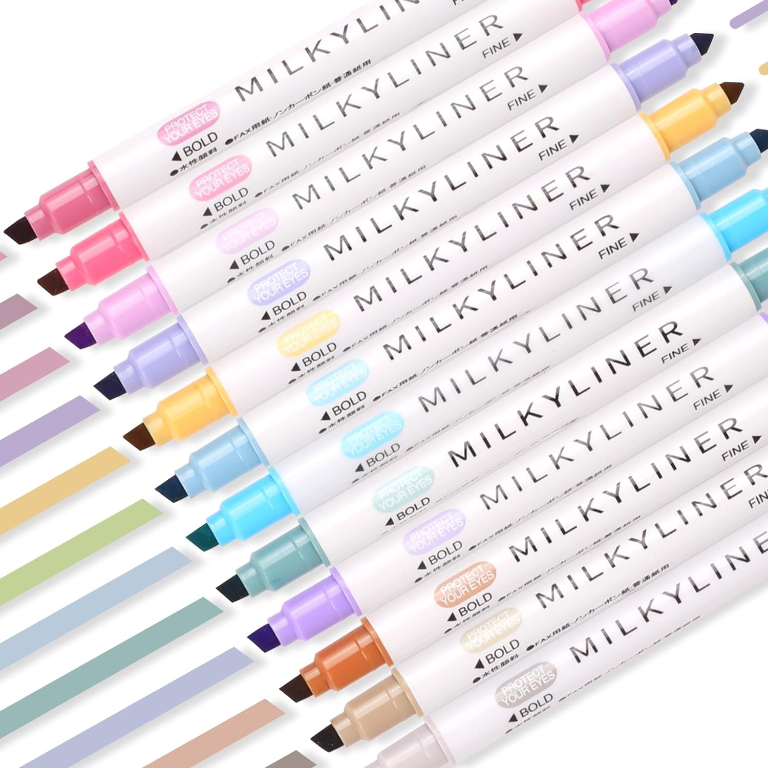 Highlighters Pastel Double Sided Chisel and Fine Tips Pastel Bible ...