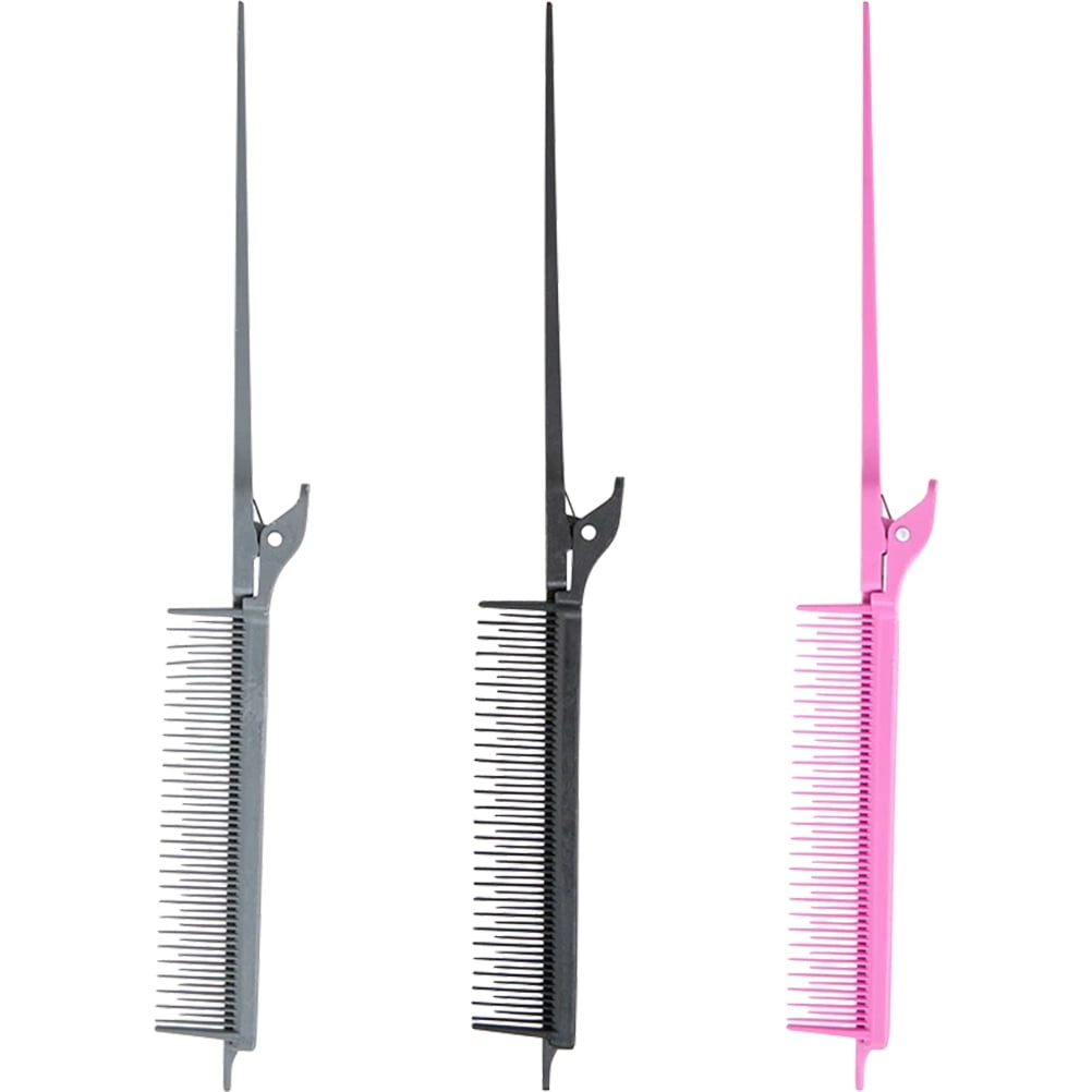 Highlighting Comb 3 Pcs Rat Tail Combs Fine Styling for Men Hair ...