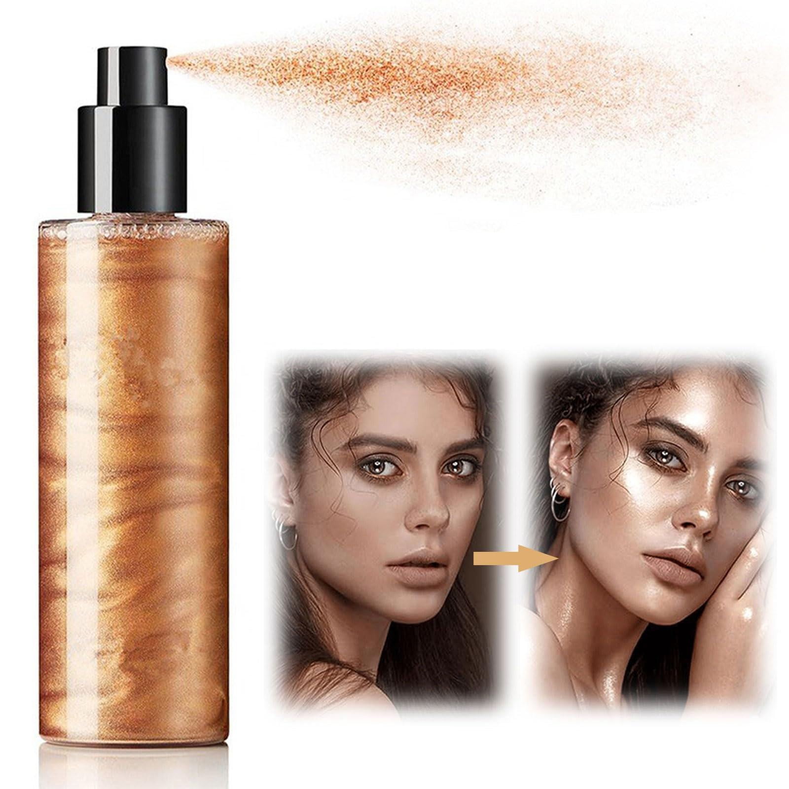Highlighting Setting Spray Pre Makeup Moisturizer Glowing Makeup ...