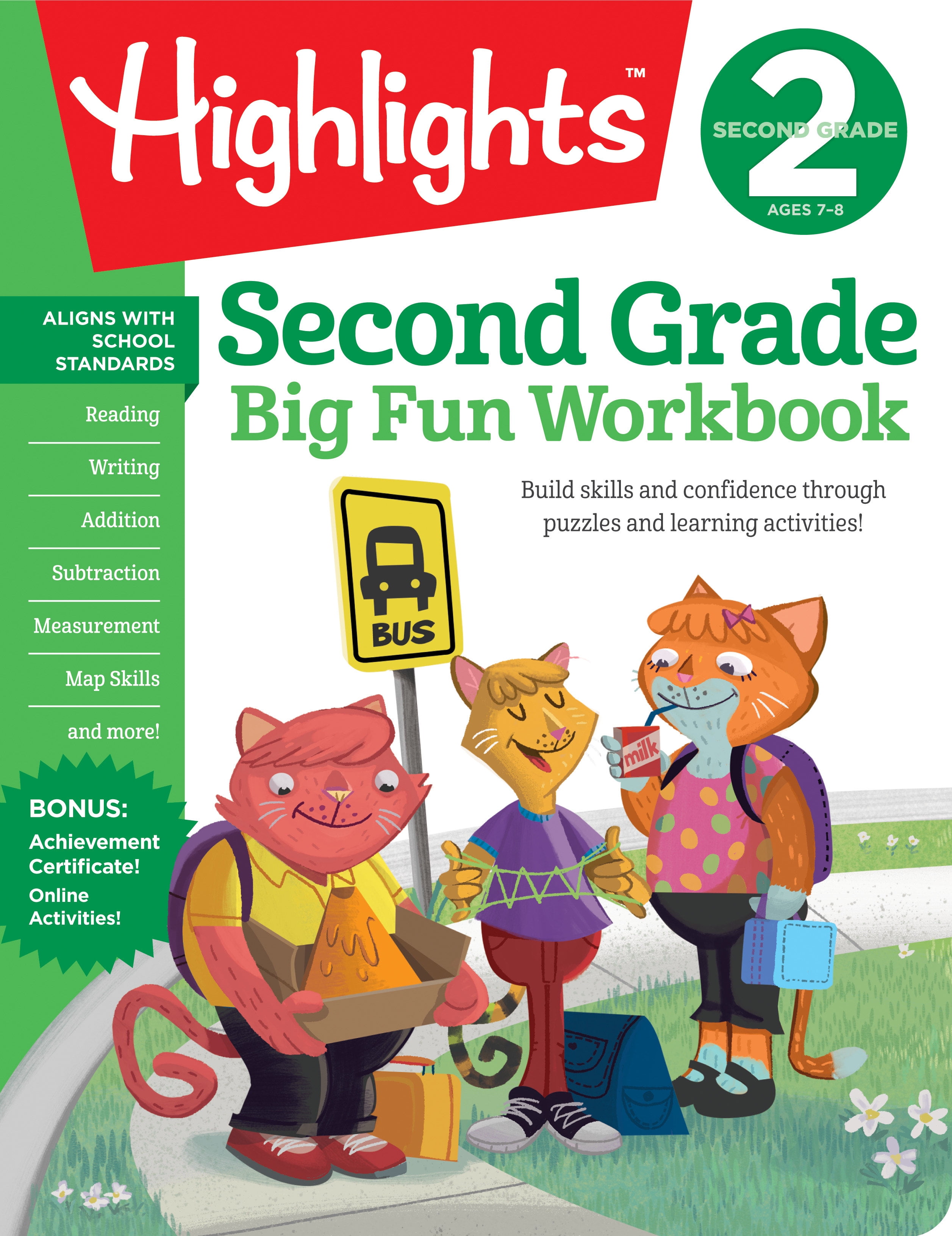 Highlights Big Fun Activity Workbooks Second Grade Big Fun Workbook ...