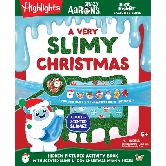 Highlights + Crazy Aaron's Hide Ins A Very Slimy Christmas: Hidden ...