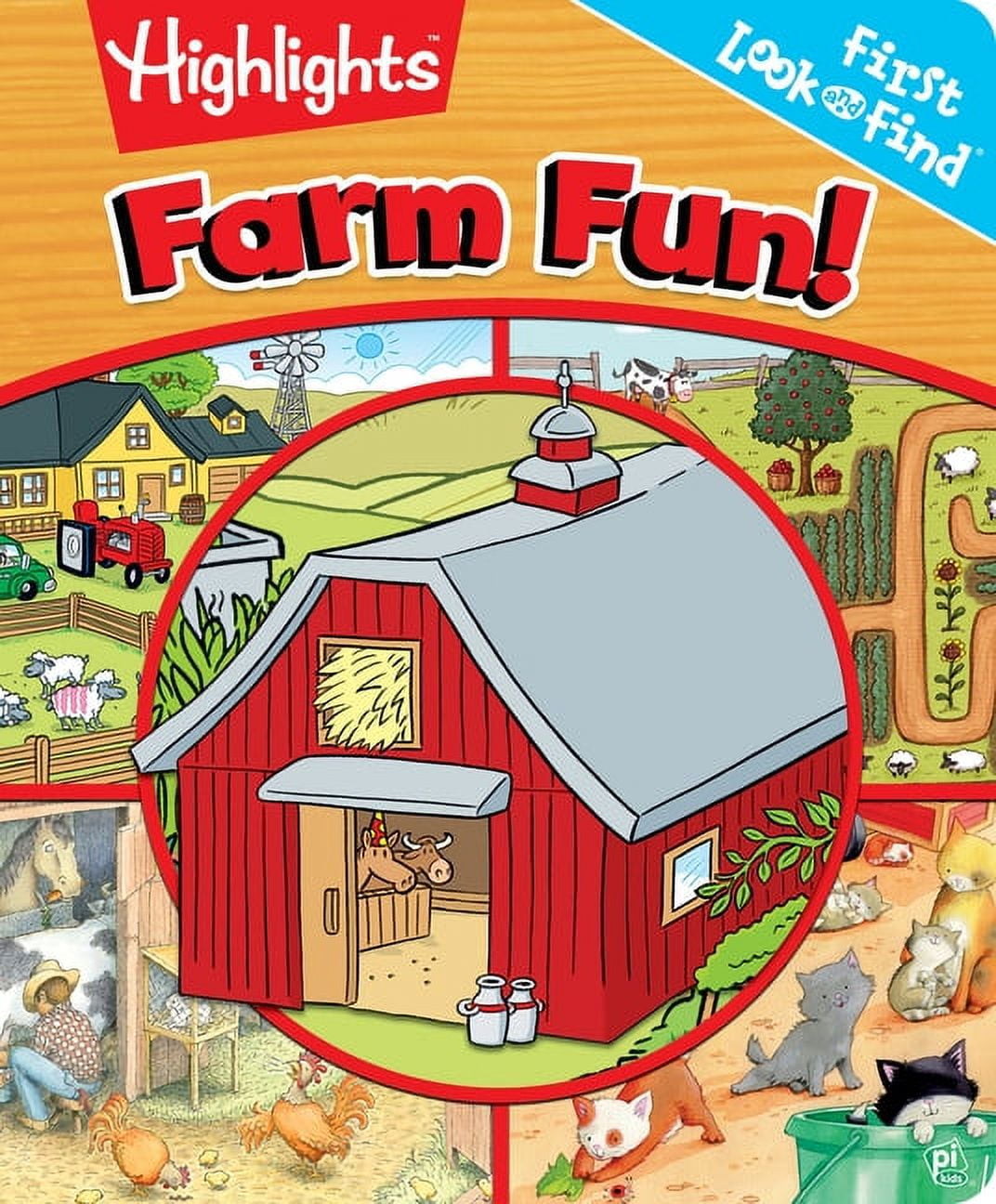 Highlights: Find It Farm! First Look and Find (Board Book) - Walmart.com