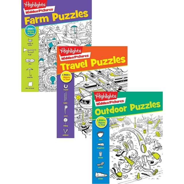 Highlights Hidden Pictures: Highlights Hidden Pictures Pack (Paperback ...