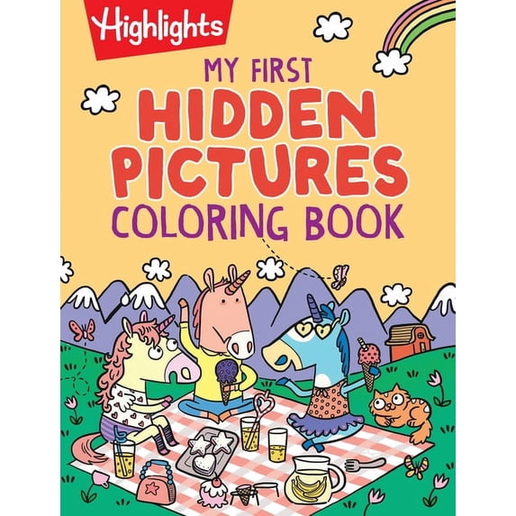 Highlights Hidden Pictures Coloring Book My First Hidden Pictures ...