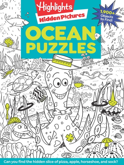 Highlights Hidden Pictures: Ocean Puzzles (Paperback) - Walmart.com