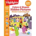 Highlights Hidden Pictures Sticker Learning: Colors & Shapes Hidden ...