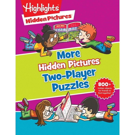 Highlights Hidden Pictures Two-Player Puzzles: More Hidden Pictures ...
