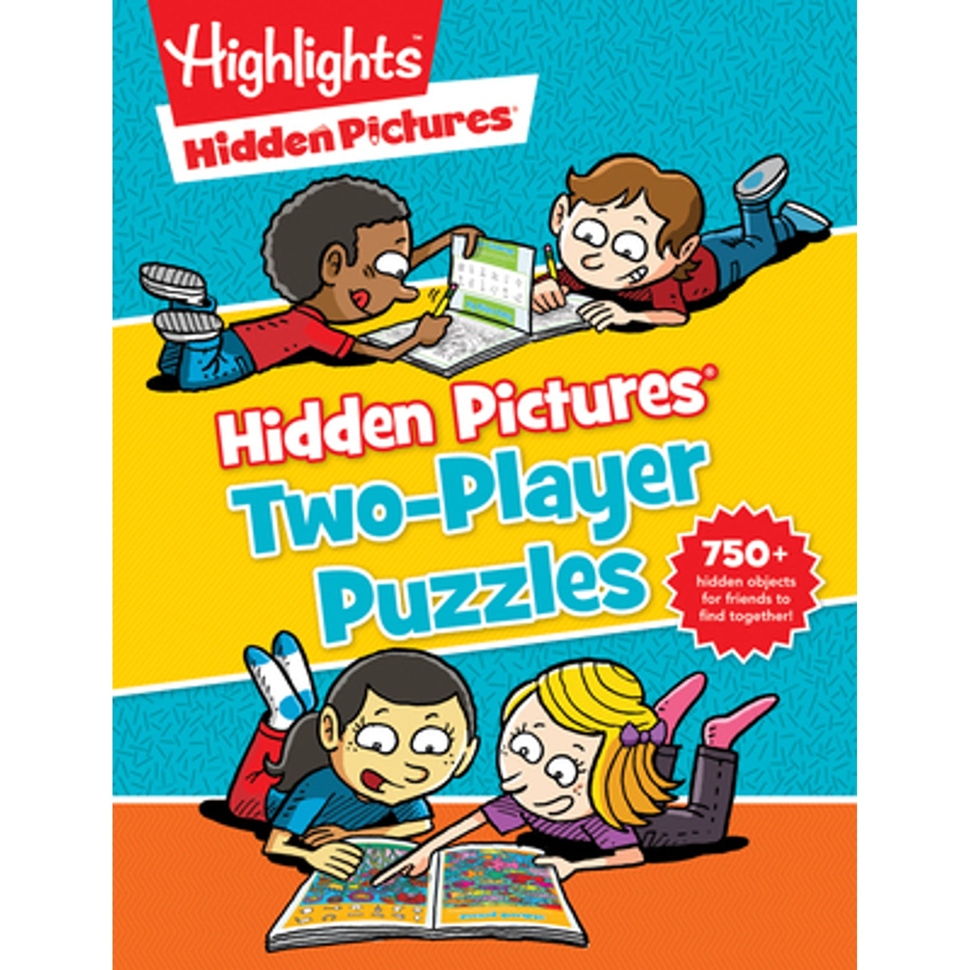 Pre-Owned Hidden Pictures Two-Player Puzzles (Highlights Hidden ...