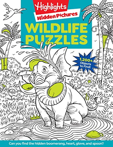 Highlights Hidden Pictures: Wildlife Puzzles (Paperback) - Walmart.com