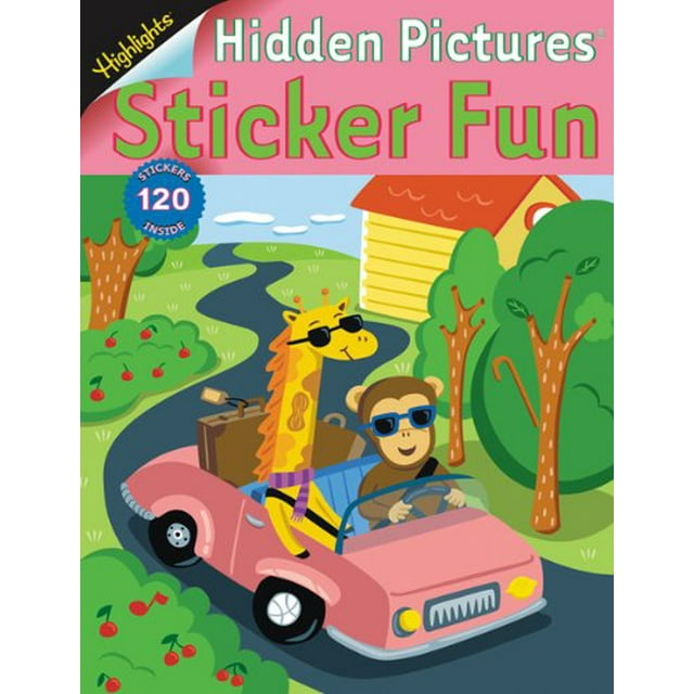 Pre-Owned Hidden Pictures Sticker Fun Volume 3 [With 120 Stickers ...