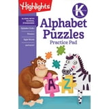 Highlights Learn on the Go Practice Pads: Kindergarten Alphabet Puzzles ...