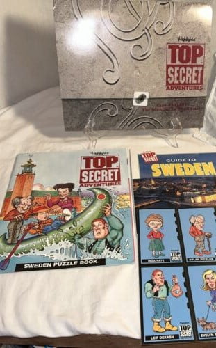 Highlights TOP SECRET ADVENTURES The Stumper in Stockholm Case # 121257 ...