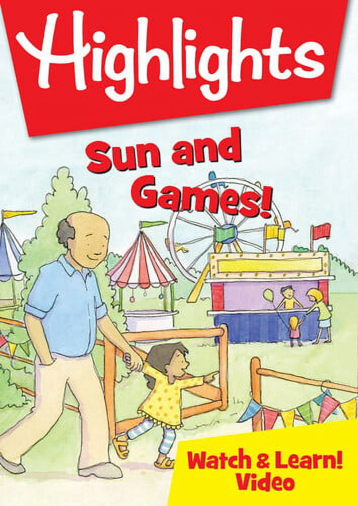 Highlights Watch & Learn: Sun And Games (DVD), Dreamscape, Kids ...