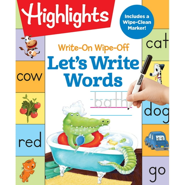 Highlights Write-On Wipe-Off Fun to Learn Activity Books: Write-On Wipe ...
