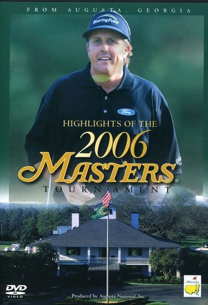 Highlights of the 2006 Masters Tournament (DVD) - Walmart.com
