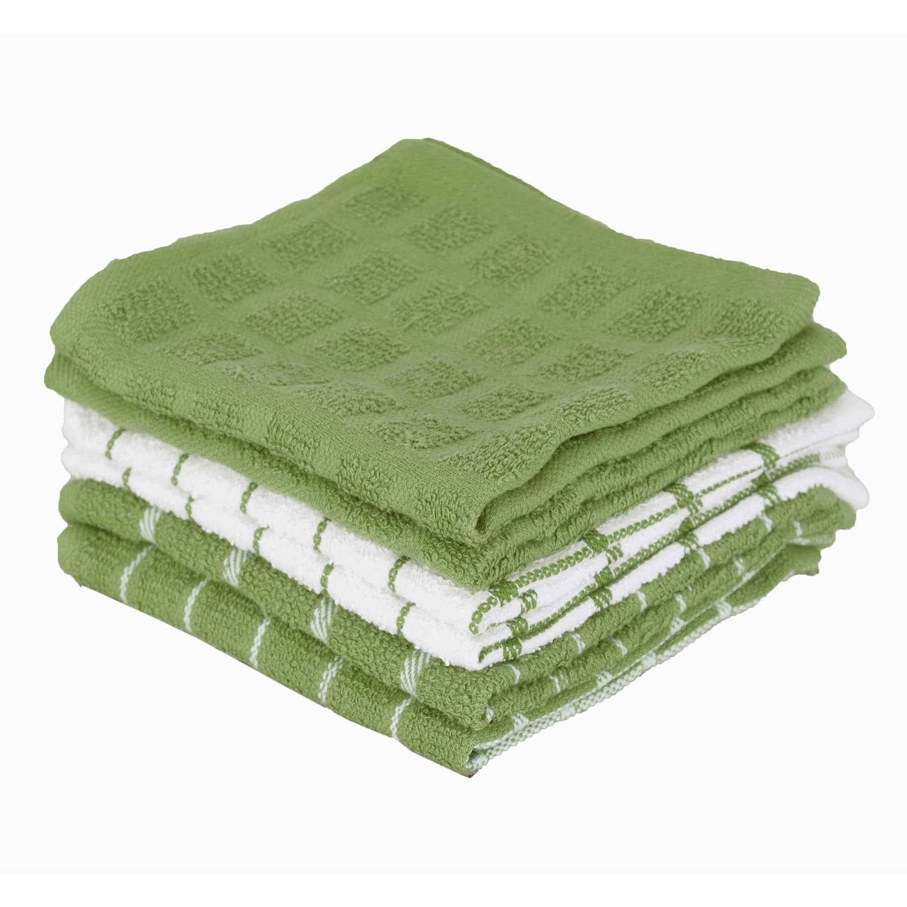 Highly Absorbent Dish Cloth Set, Kitchen Towels for Washing Drying ...
