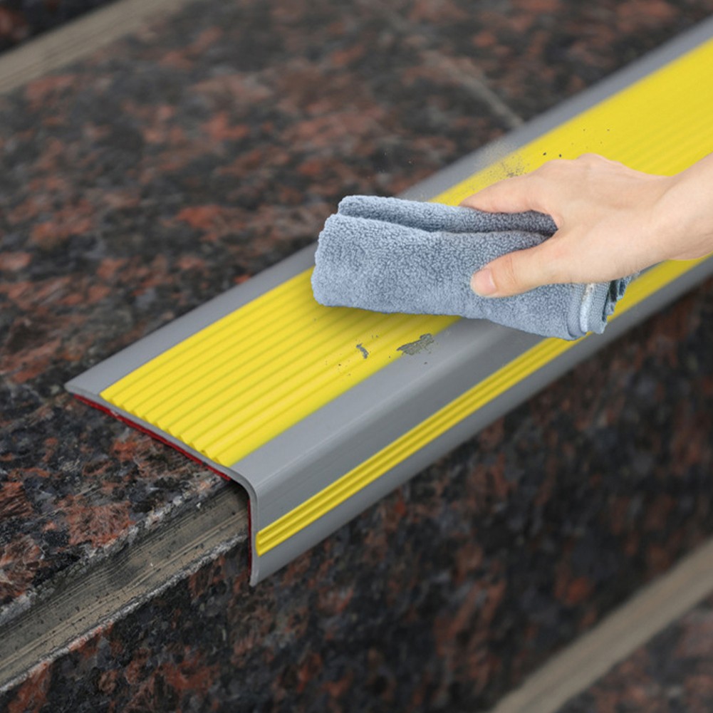 Highly Adhesive Rubber Stair Nosing for Enhanced Safety and Easy ...