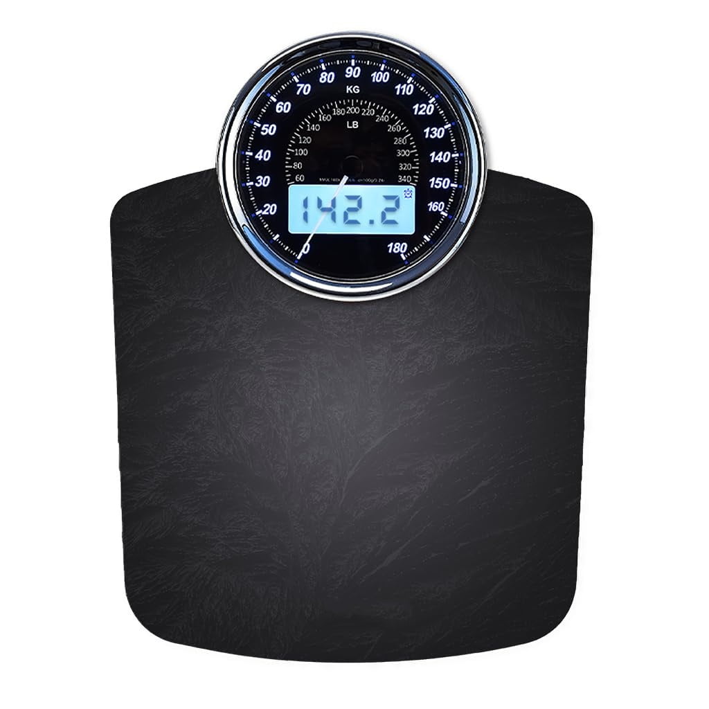 Highly Advance 2-in-1 Digital & Analog Weighing Scale for Body Weight ...