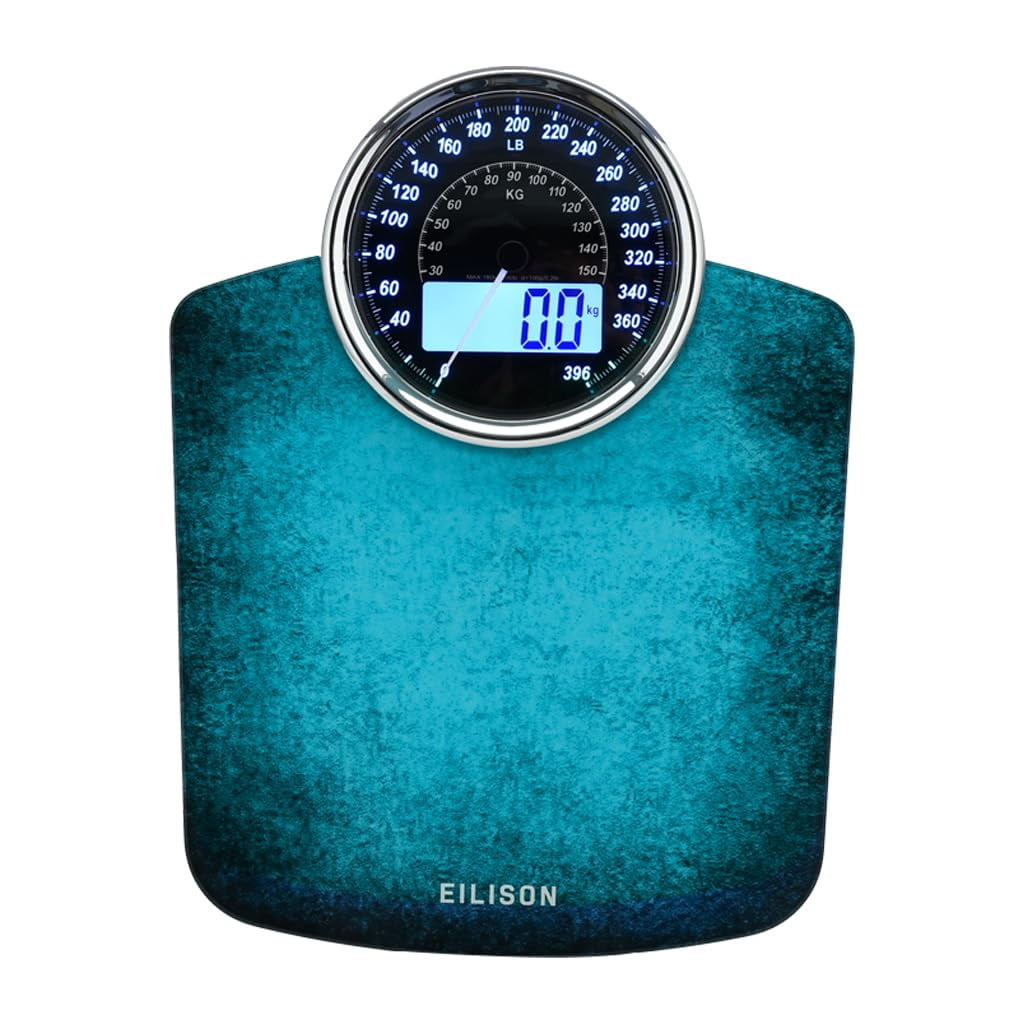 Highly Advanced 2-in-1 Digital & Analog Weighing Scale for Body Weight ...