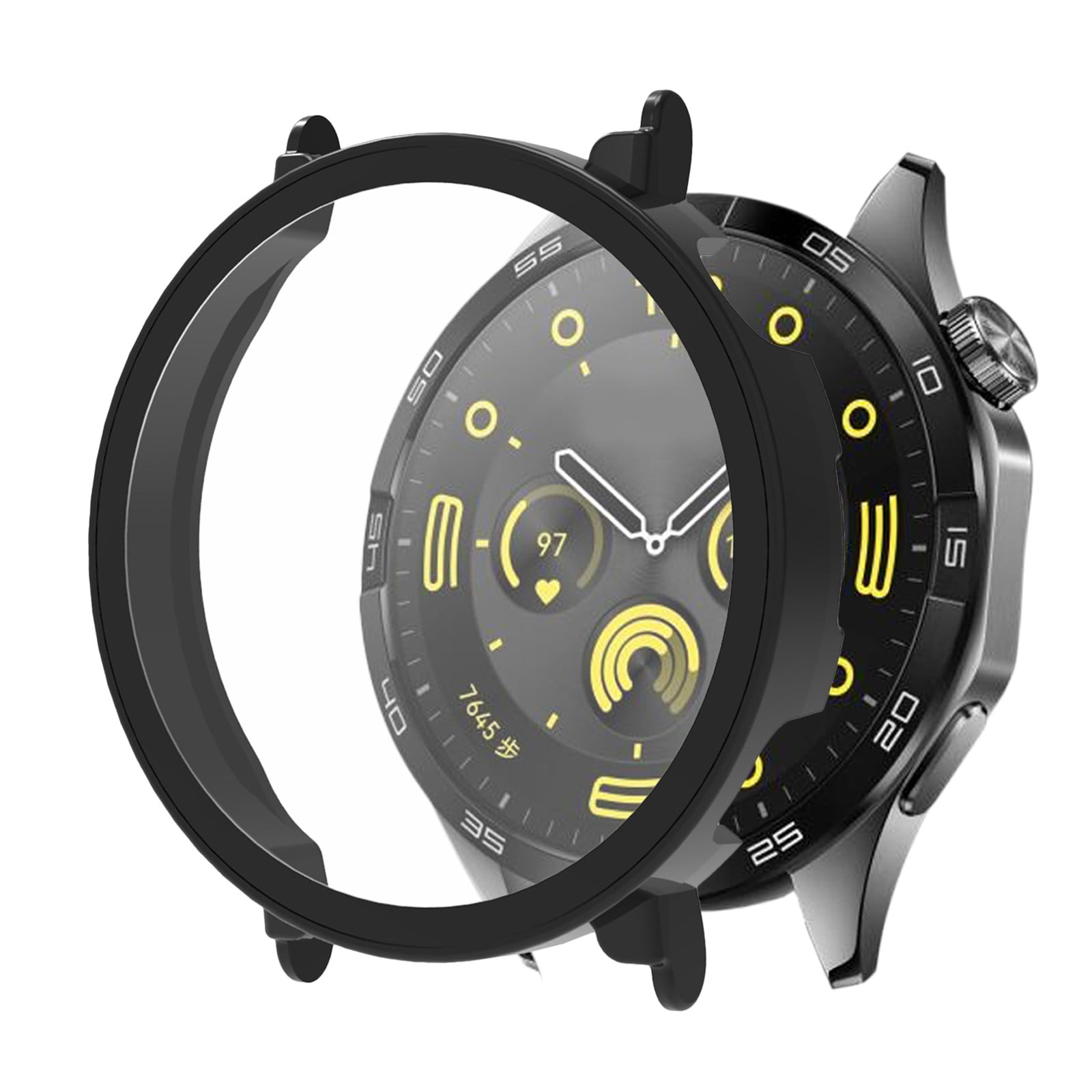 Highly Durable PC And Tempered Glass Integrated Smartwatch Protective ...