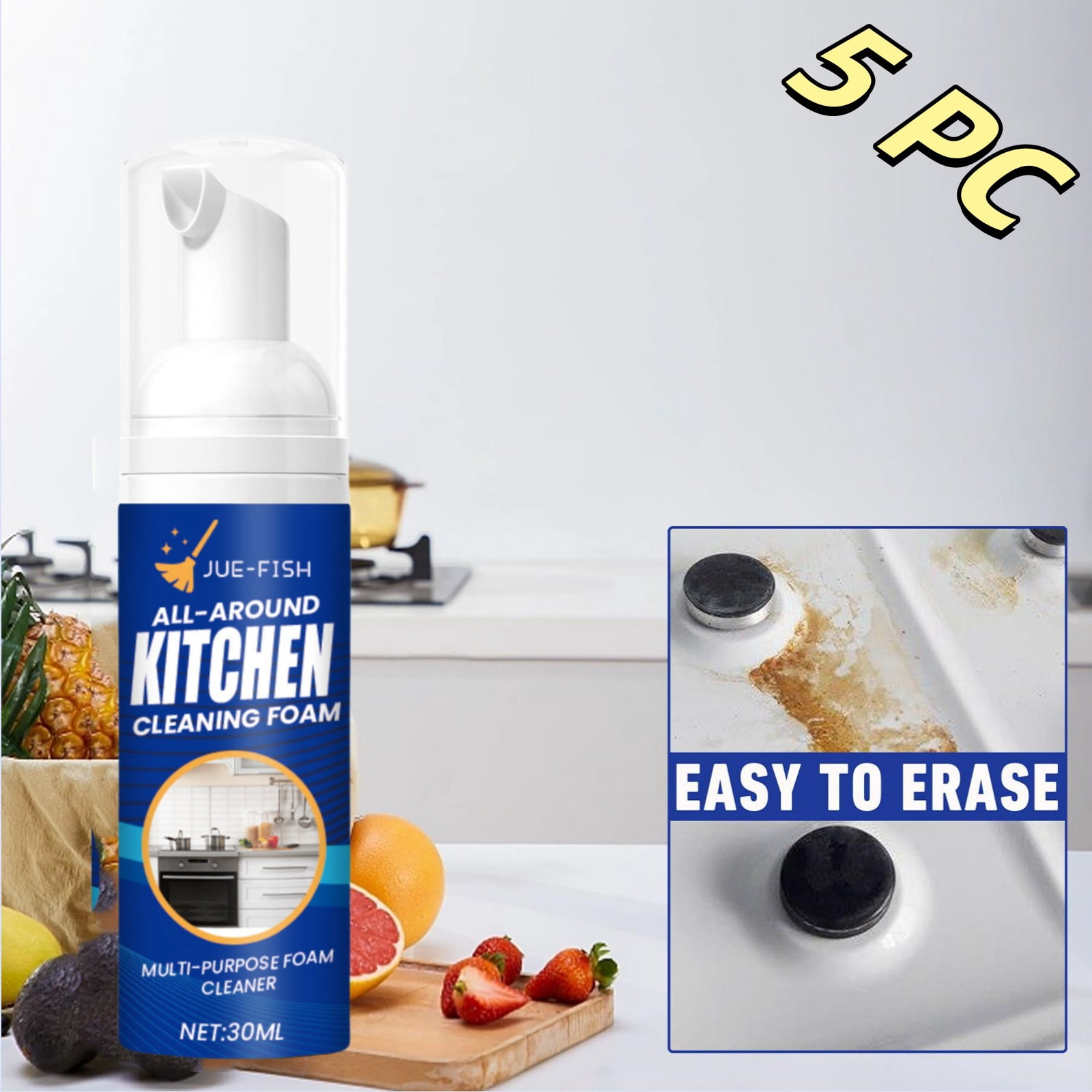 Highly Effective Oil Breakdown Foaming Spray Cleaner Spray, Bubble ...