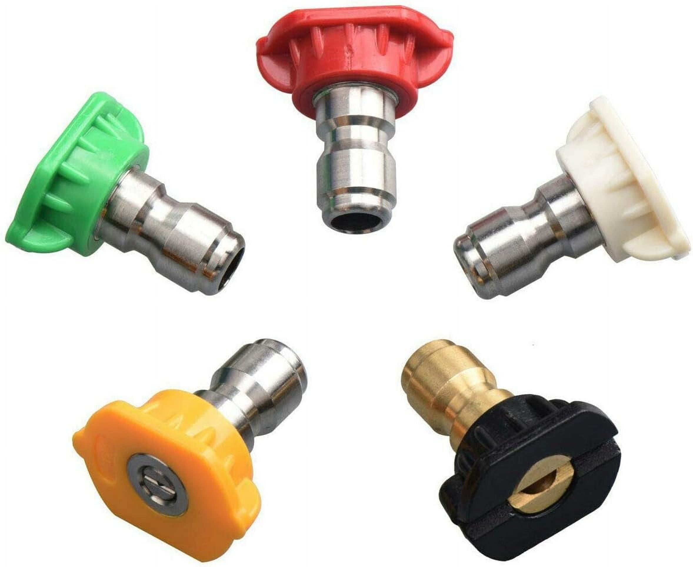 High-pressure Washer Sprayer Nozzle Set, Stainless Steel Nozzle Tips ...