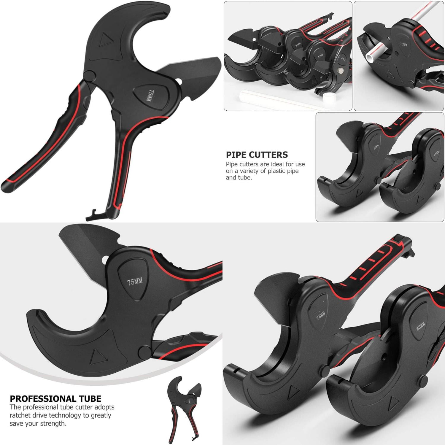 Highly Efficient Heavy Duty Black Stainless Steel Professional Grade ...