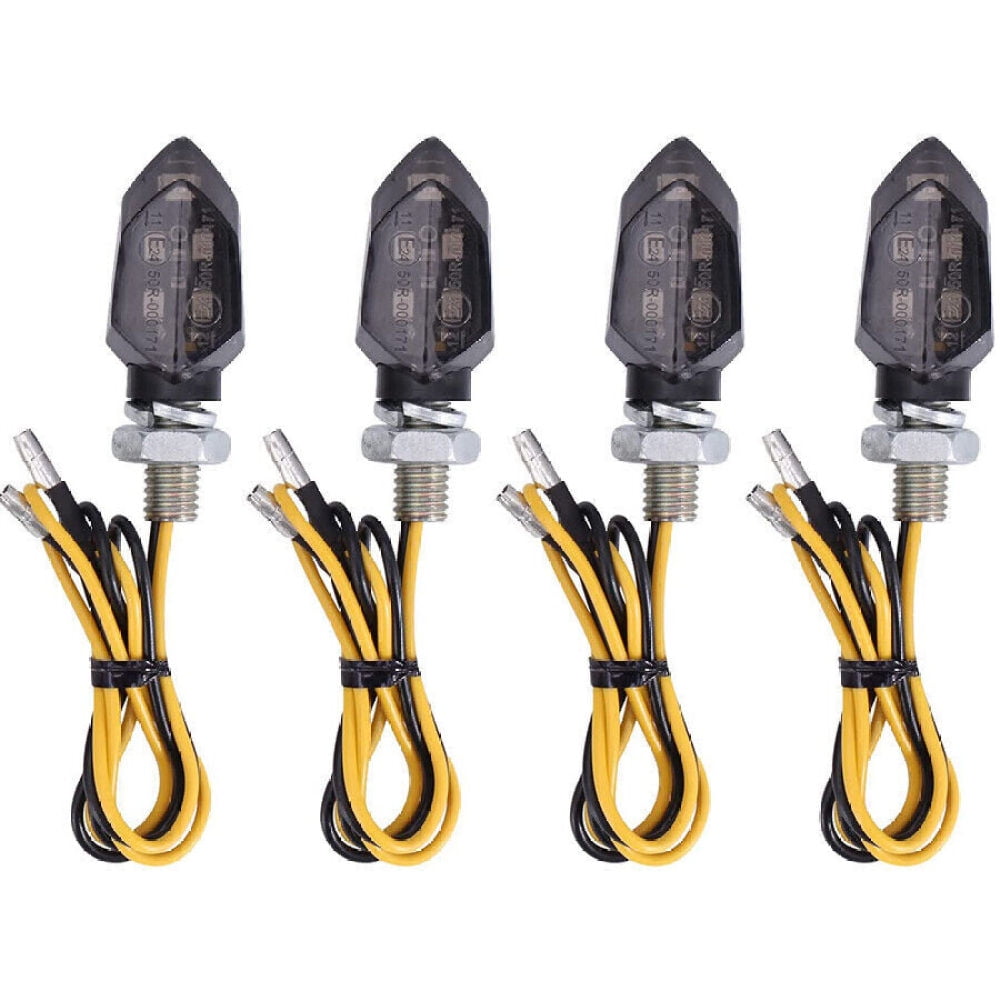 Highly Efficient Motorcycle Turn Signals, Compact Universal Fit, Ultra ...