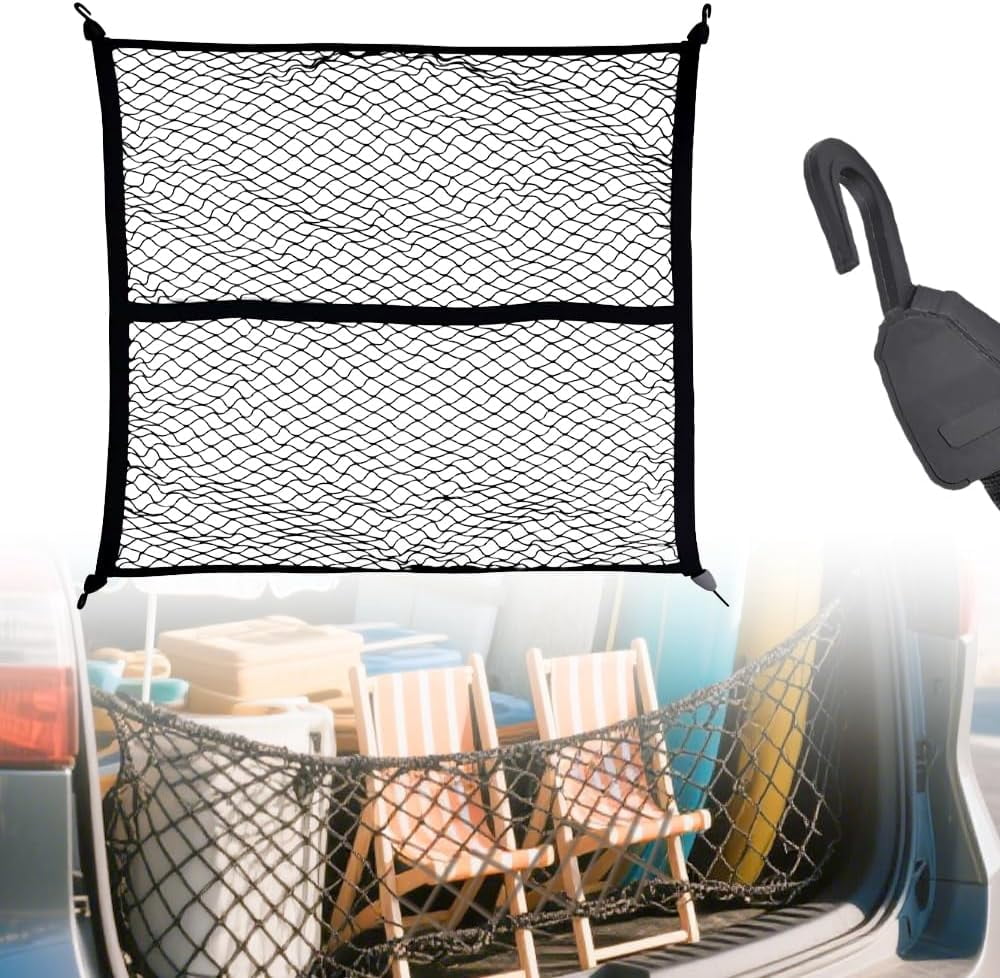 Highly Elastic Cargo Net, 2025 New Simple Truck Bed Cargo Mesh ...