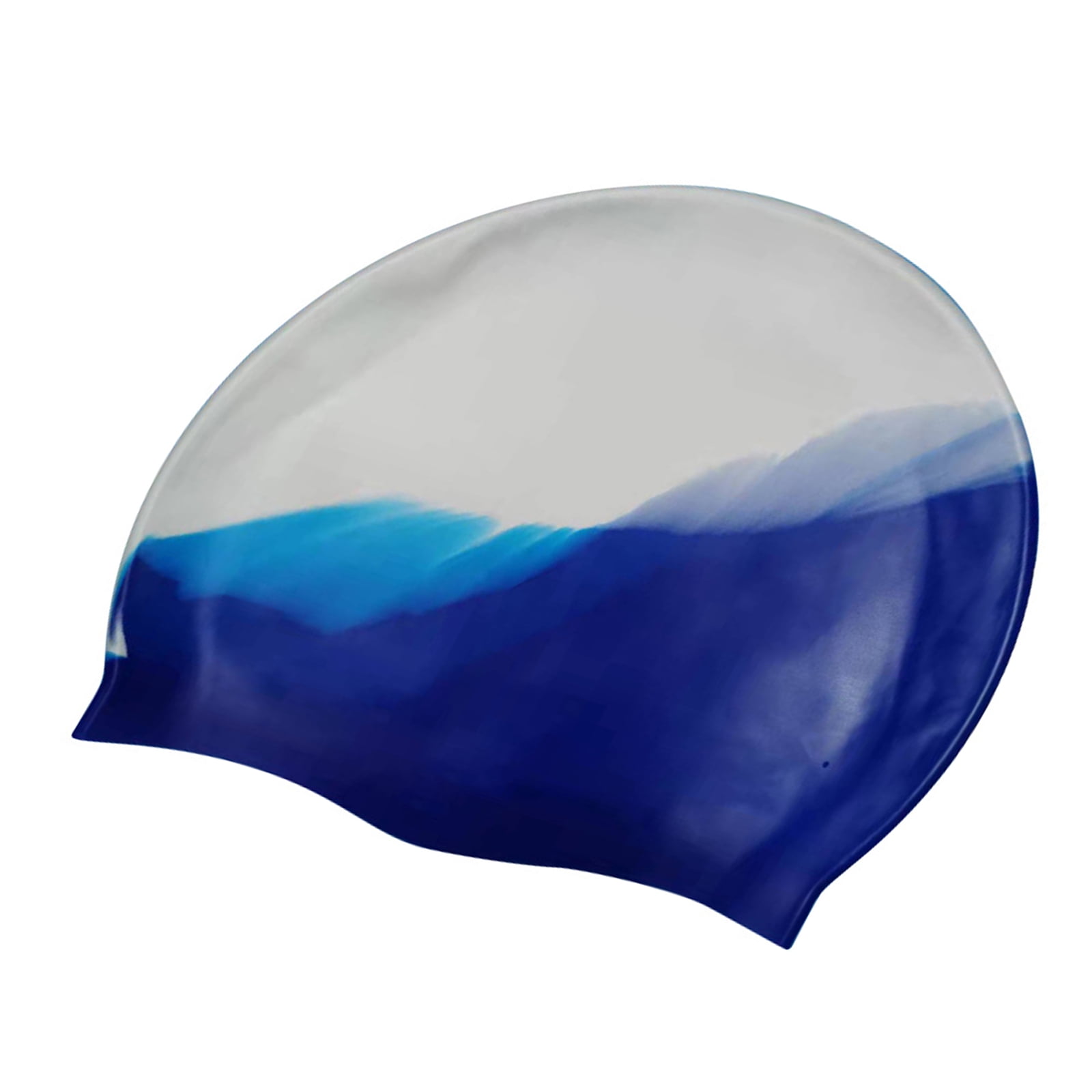 Highly Elastic Silicone Swim Hat for Adult Long Short Hair Ergonomics ...