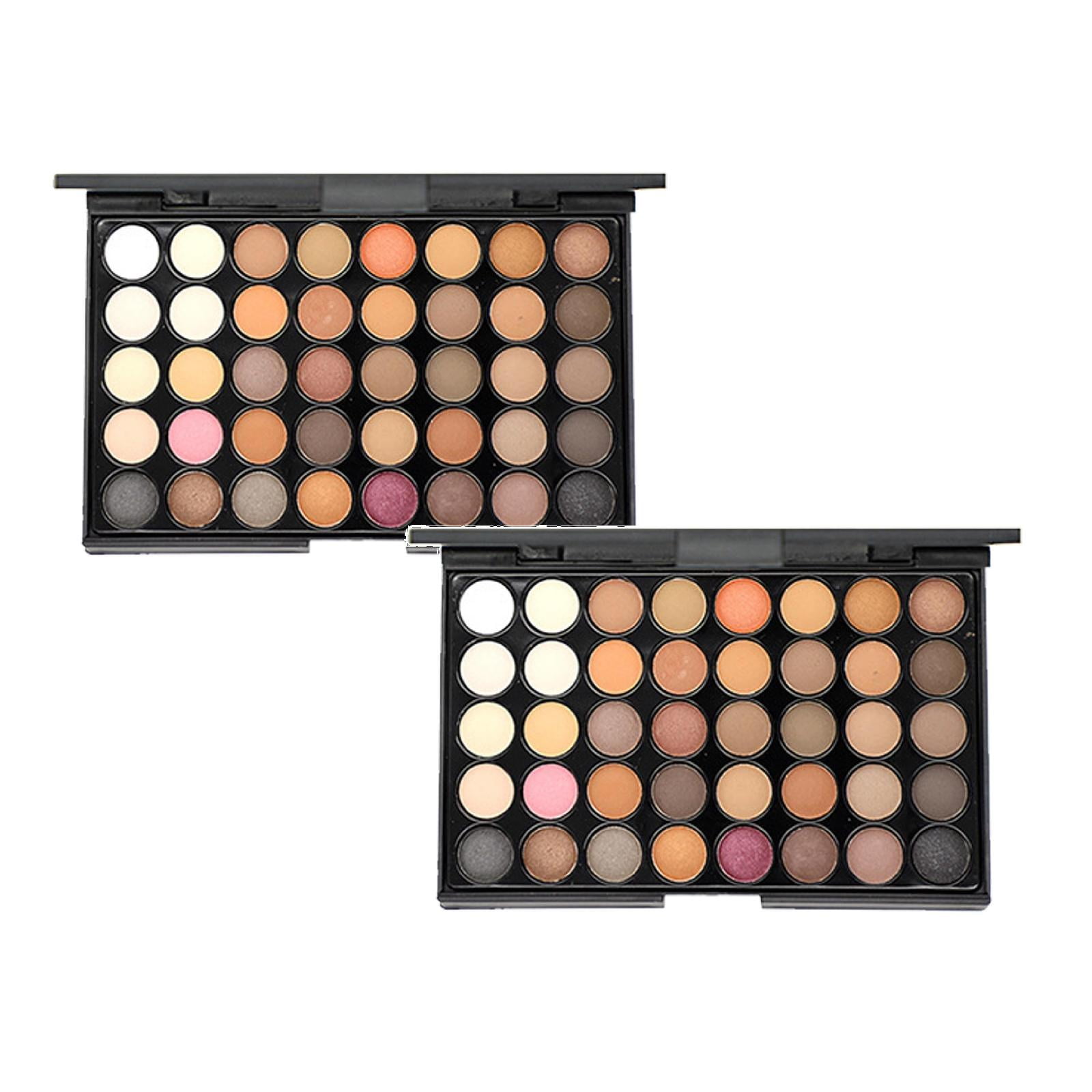 Highly Pigmented Eye Makeup Palette, Metallic Eyeshadow Pallet Long ...