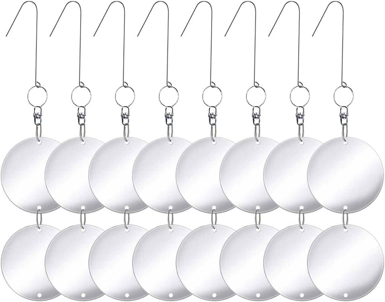 Highly Reflective Double-Sided Discs for Garden Decoration, Shiny ...